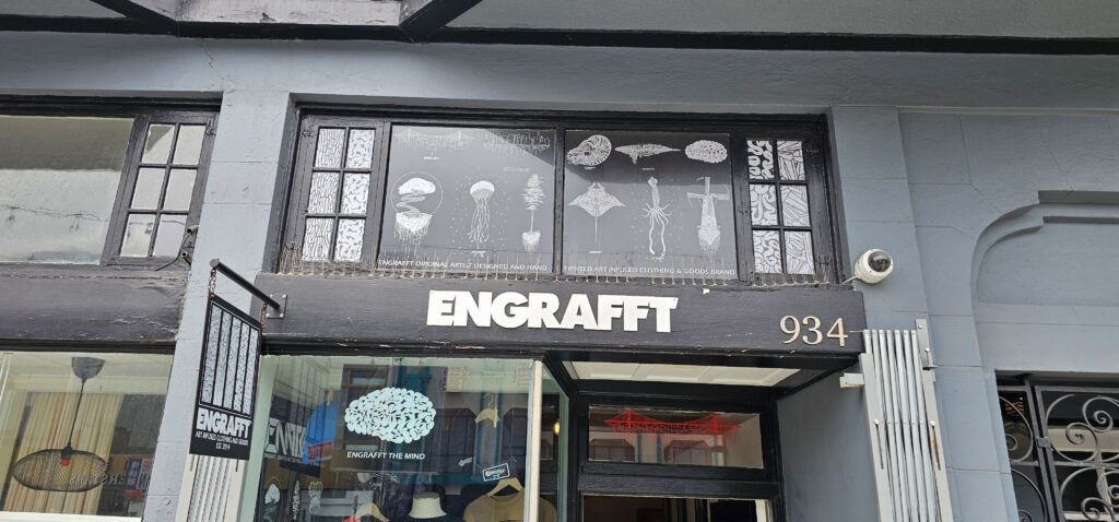 Engraff Perforated Window Graphics - VIVAS INC